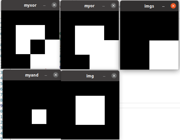 OpenCV learning diary - logical operation and or non-different image ...