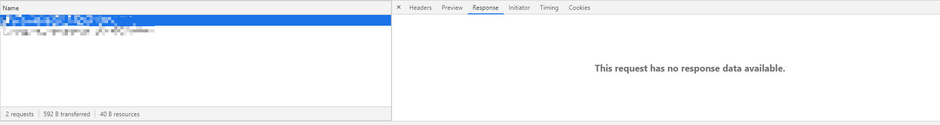 浏览器调用接口出现没有响应this request has no reponse data available_this request has no response data ...