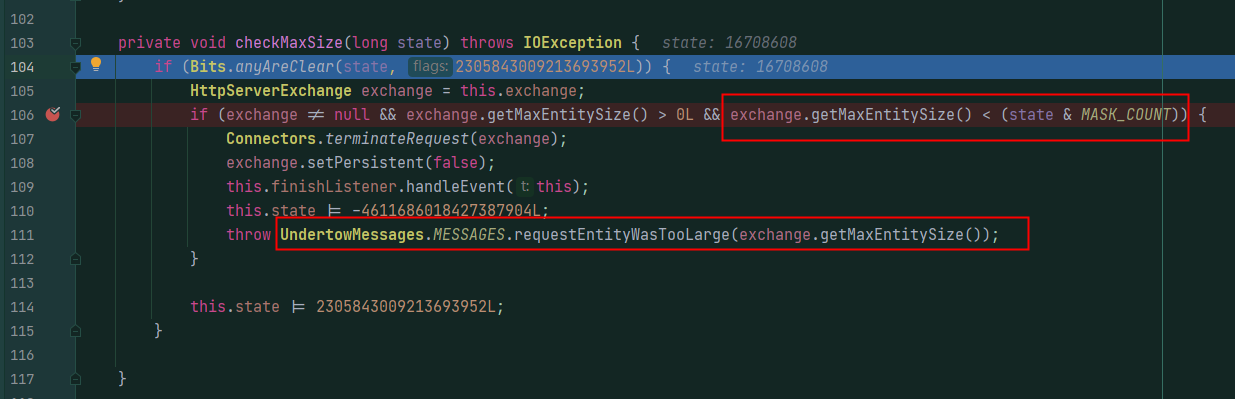 spring-boot 配置 Undertow 服务器中 请求体得大小_undertowconfig 怎么设置undertowoptions传参大小-CSDN博客