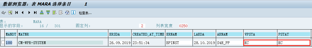 How does SAP determine which views in the primary data are maintained ...