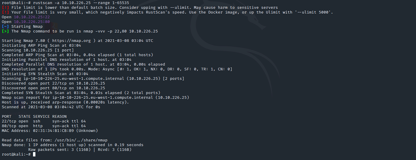 RustScan（端口扫描器）-CSDN博客