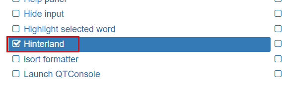ANACONDA JUPYTER NOTEBOOK Active code completion function - Programmer Sought