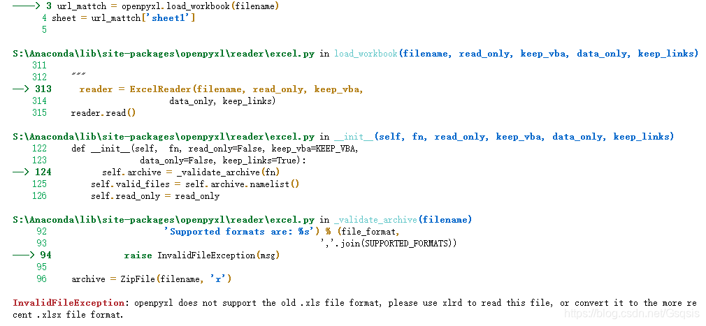 Openpyxl报错修改:oserror File Contains No Valid Workbook Part Csdn博客