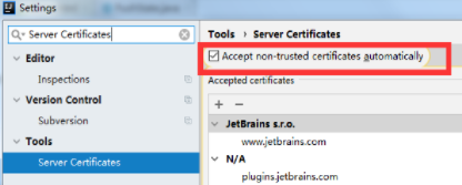 idea弹出Server‘s certificate is not trusted_idea不可信服务器证书接受吗-CSDN博客