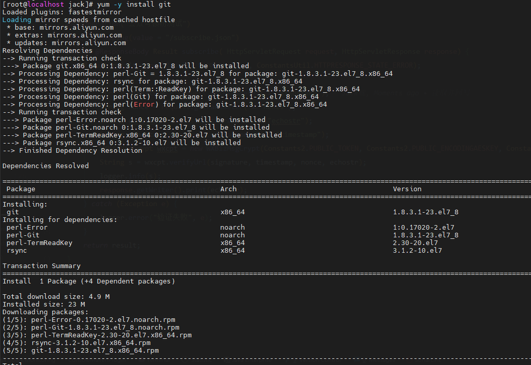 CentOS7 yum安装git_Jack魏的博客-CSDN博客_yum安装git