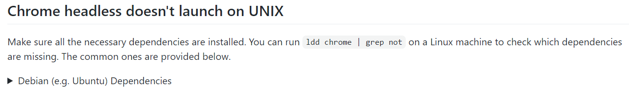 使用puppeteer 提示Error: Failed to launch the browser process解决办法_error: failed to launch the ...