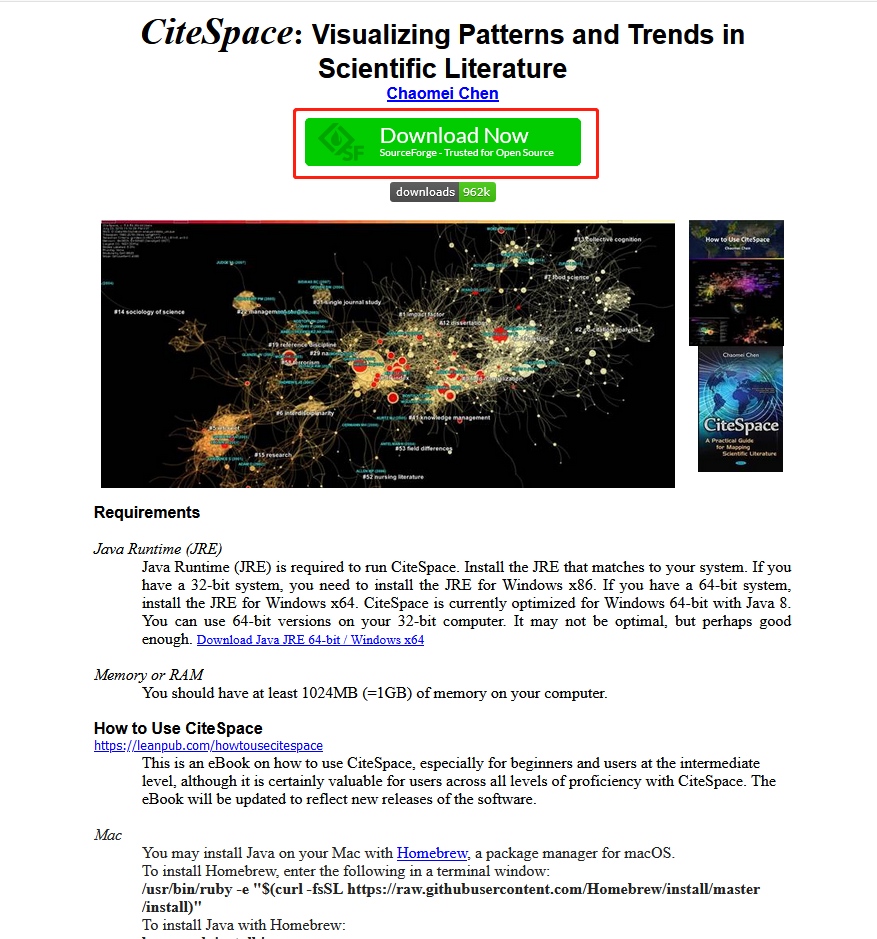 CiteSpace入门教程—下载安装使用指南_citespace download-CSDN博客