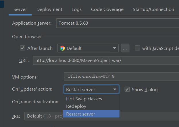 idea 热部署时 tomcat处 没有update classes and resource 选项_idea没有update classes and resources-CSDN博客