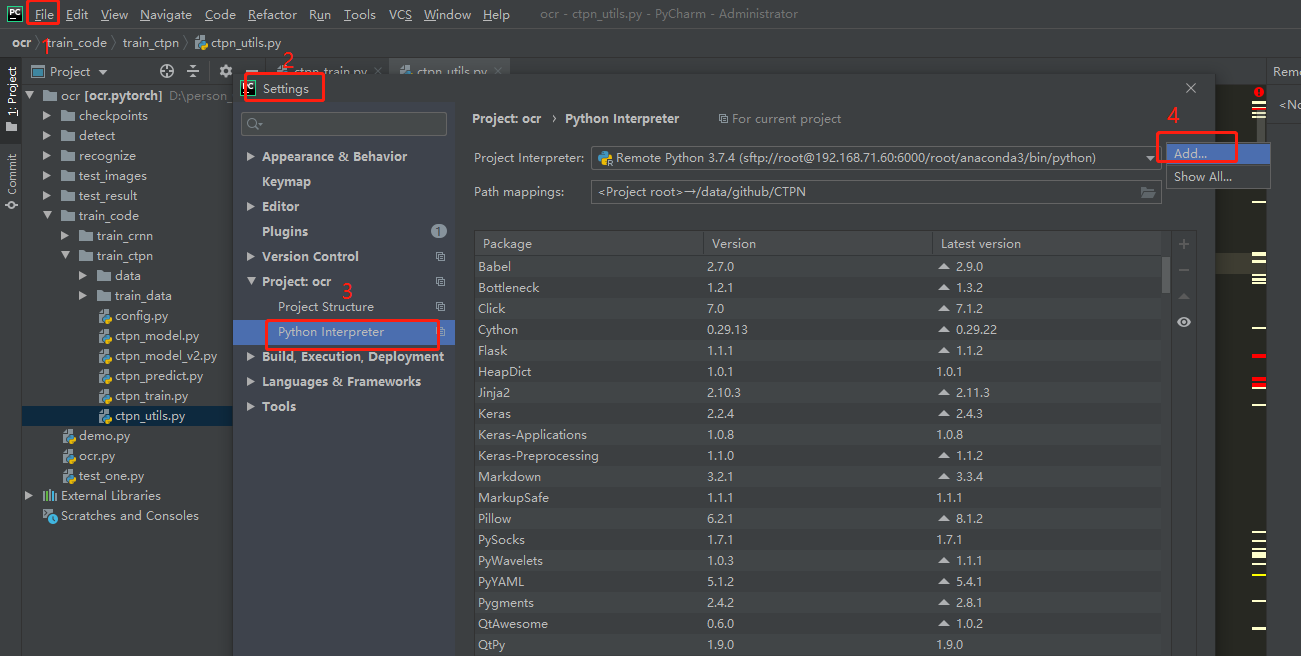 pycharm专业版连接远程docker容器-CSDN博客