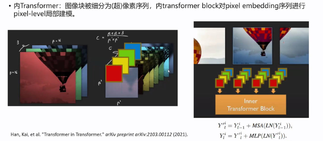 arXiv 2021《Transformer in Transformer》论文笔记_transformer in transfromer ...