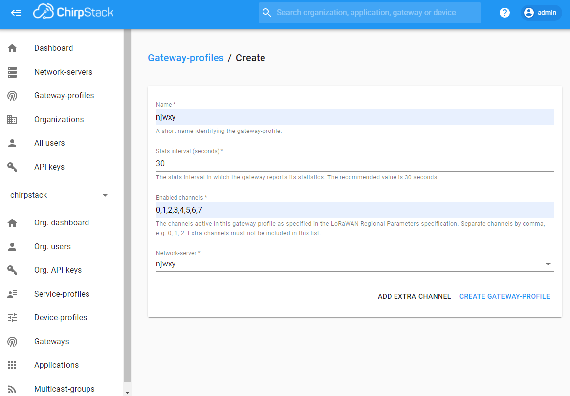 chirpstack lora-server配置_如何在chirpstack上配置不同区域的ns-CSDN博客