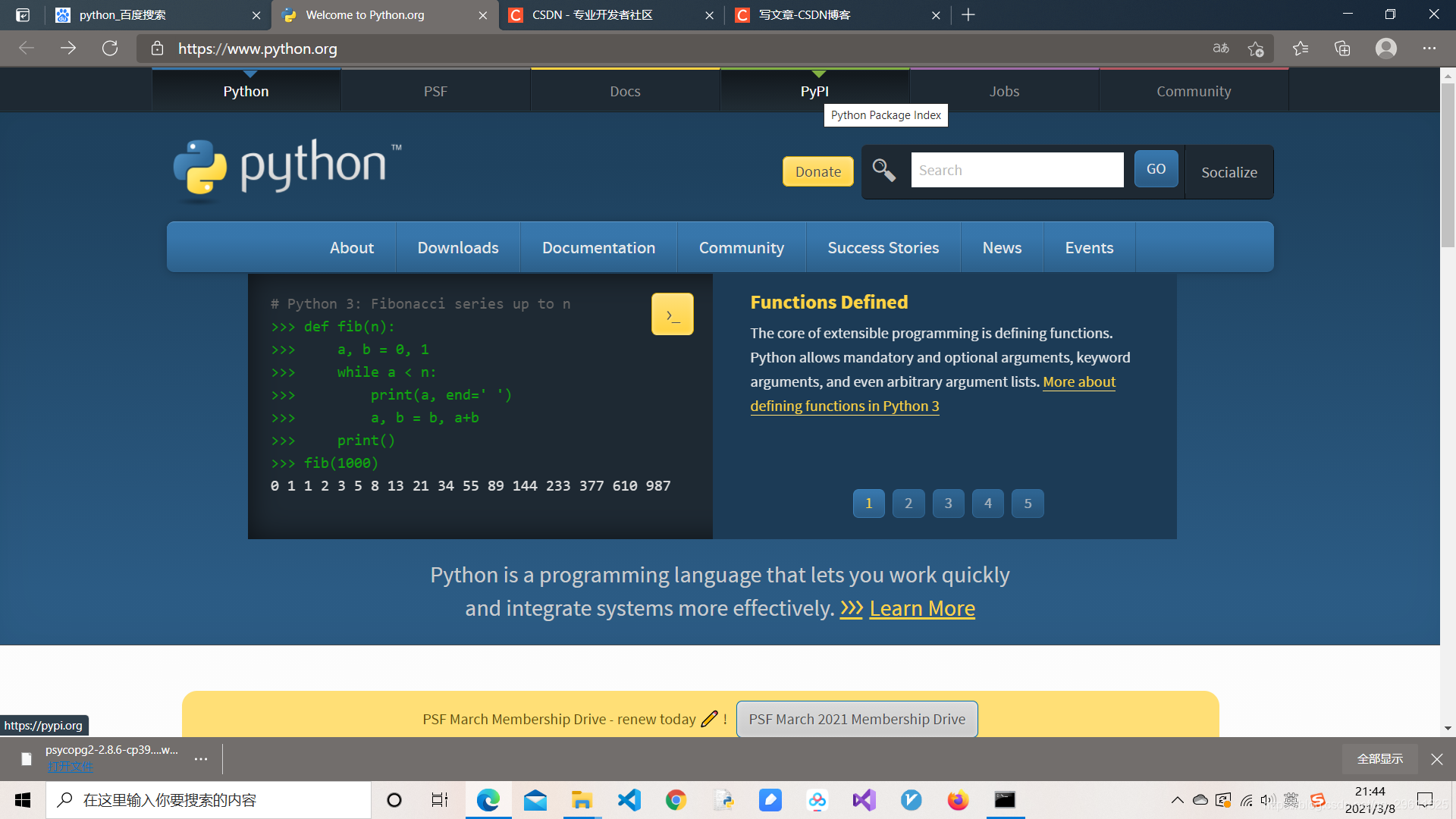 Python入门教程heroku安装psycopg2库失败,已成功解决could Not Find A Version That Satisfies The Requir Csdn博客