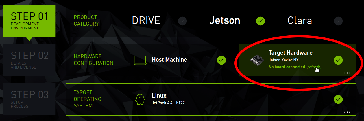 NVIDIA Jetson Xavier NX 刷机记录（使用SDK Manager方法）_jetson nx sdkmanage 192.168.55.1-CSDN博客