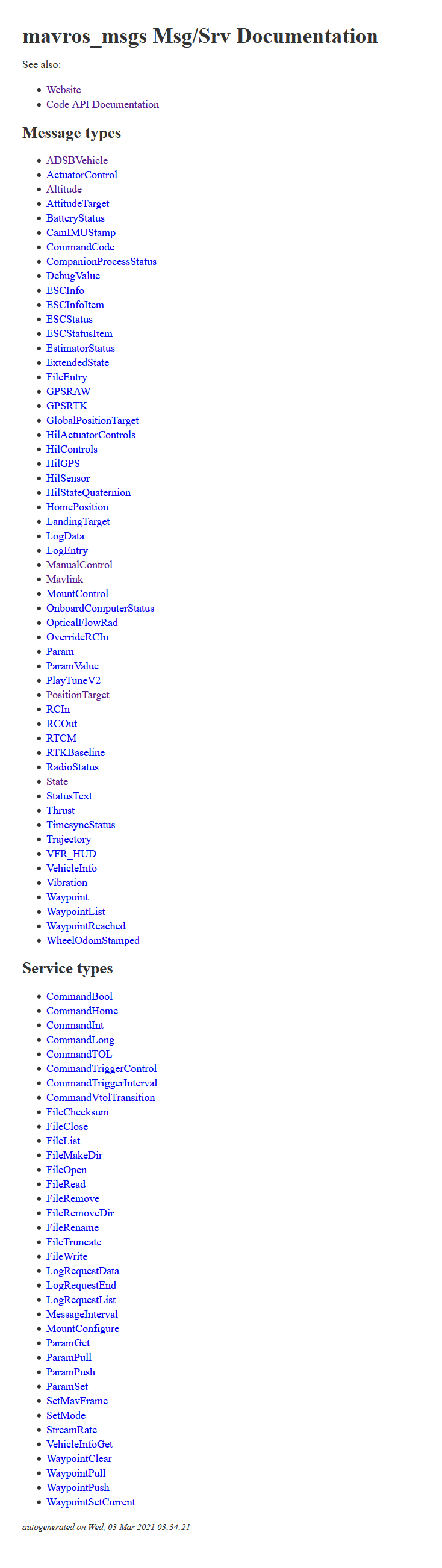 geometry_msgs意思是几何学数据类型，是ROS元功能包common_msgs中提供的许多不同消息类型中的一种。现在再看MAVROS的消息类型也清晰了，能明白普罗米修斯把自定义消息写一 ...