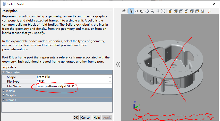 Matlab SimMechanics可以打开xml文件但是不显示step模型_matlab不显示模型-CSDN博客