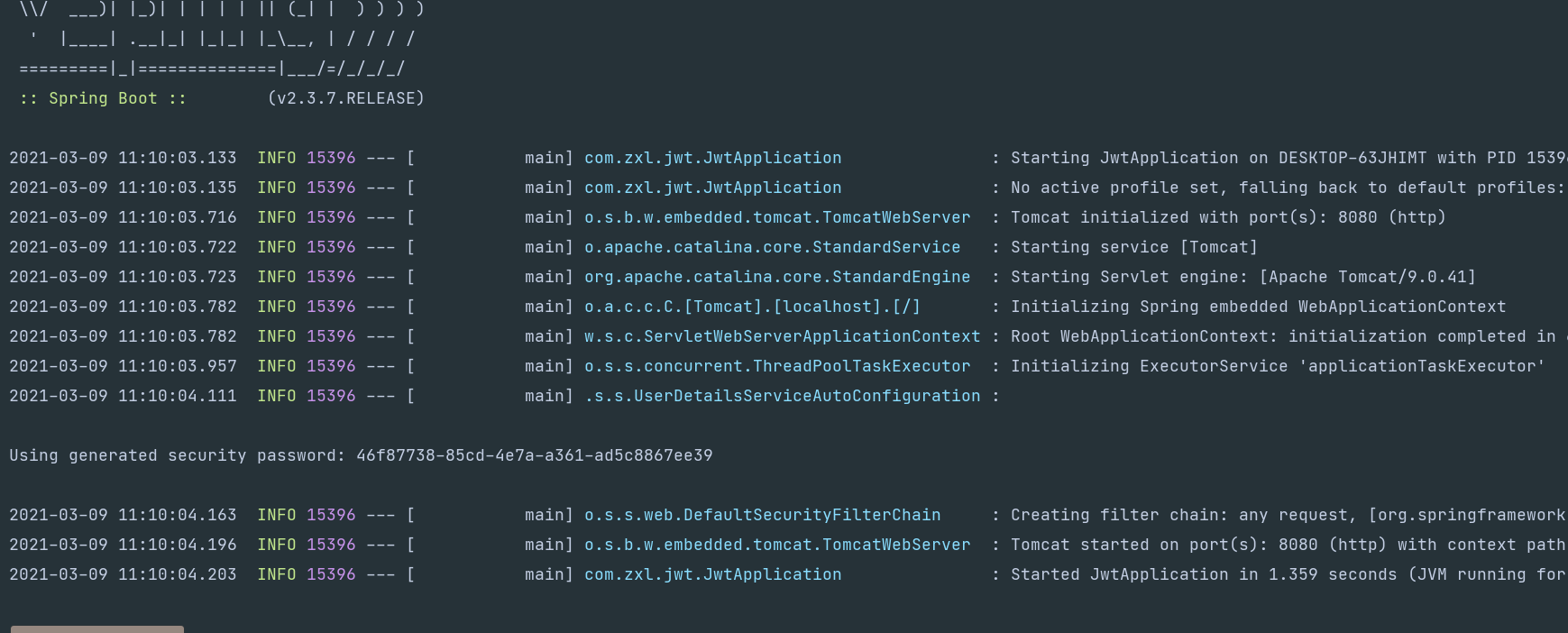 使用spring Security Jwt 实现前后端分离登录（纯代码无原理） Security Jwt 前后端分离代码 Csdn博客