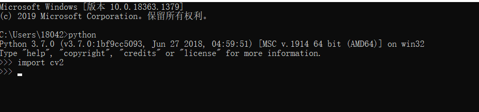 Python下opencv环境配置详细教程python配置opencv环境 Csdn博客 