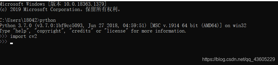 Python下opencv环境配置详细教程python配置opencv环境 Csdn博客