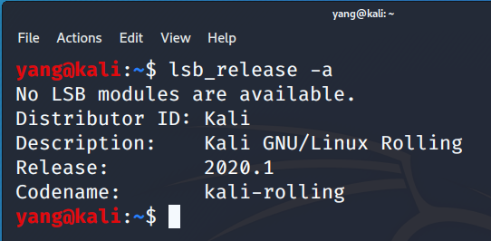 Kali Linux查看信息_如何查看kali的系统信息-CSDN博客