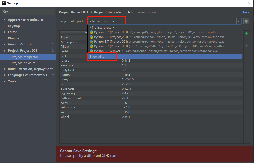 Pycharm导入库后，提示PEP 8：Unresolved reference ‘XXX‘ more..._unresolved reference 'pyecharts-CSDN博客