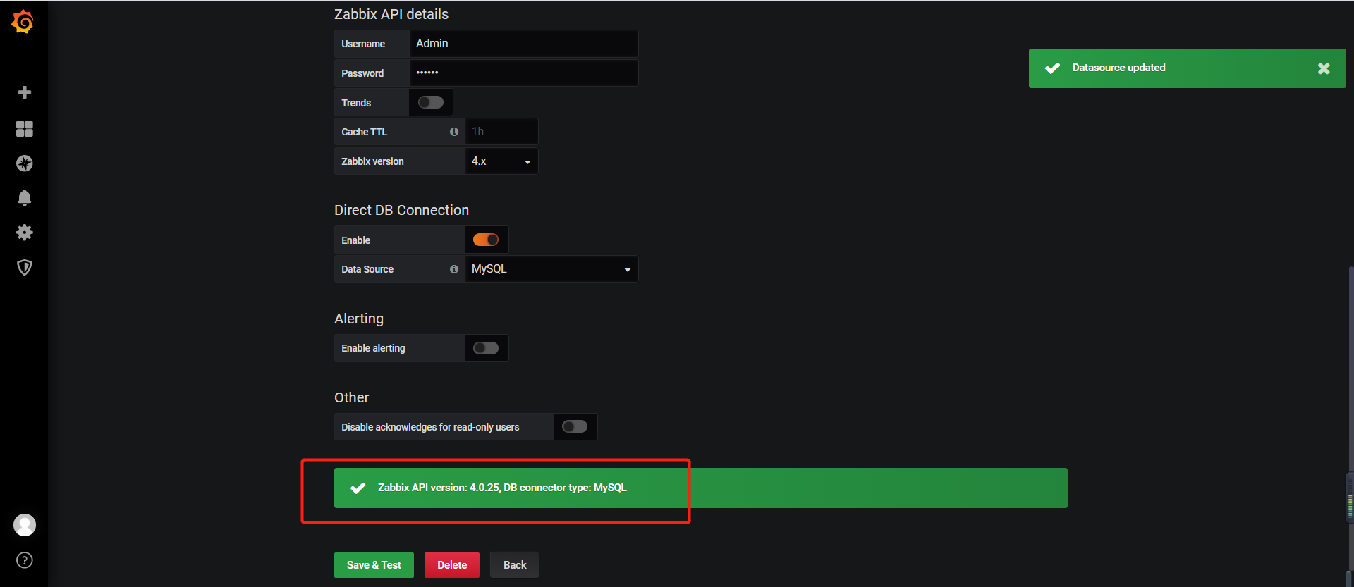 配置grafana直连zabbix数据库（十二）_direct db connection-CSDN博客