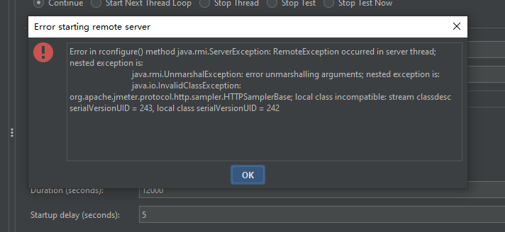 Jmeter 压测试集群配置和问题（winlinux）error In Rconfigurerverexcepti Csdn博客 