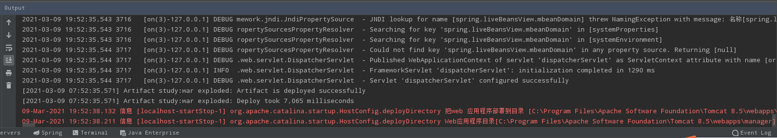 Tomcat启动报错解决_[rmi tcp connection(3)-127.0.0.1] org.apache.catal-CSDN博客