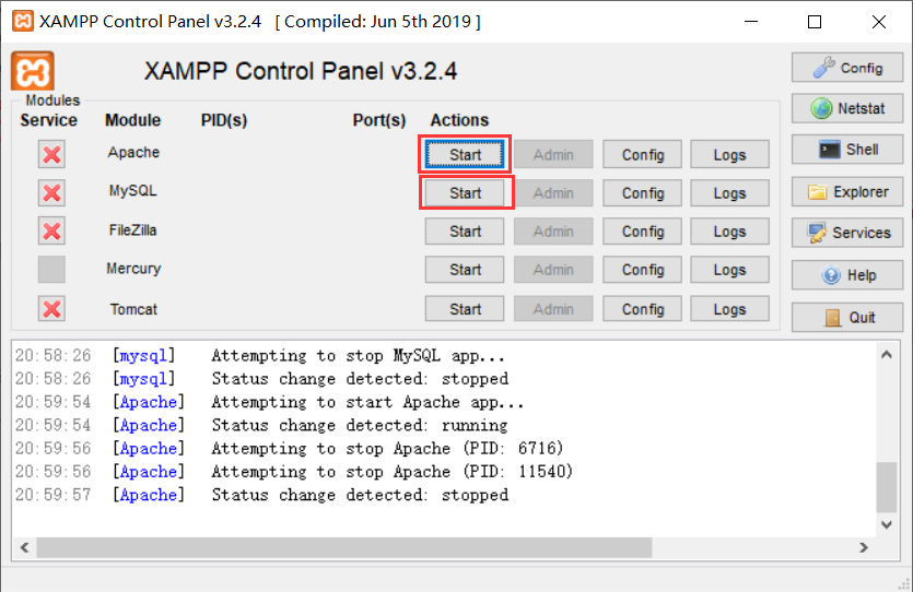 iWebShop 电商项目实战001----测试环境搭建（上）_xmapp安装sockets-CSDN博客