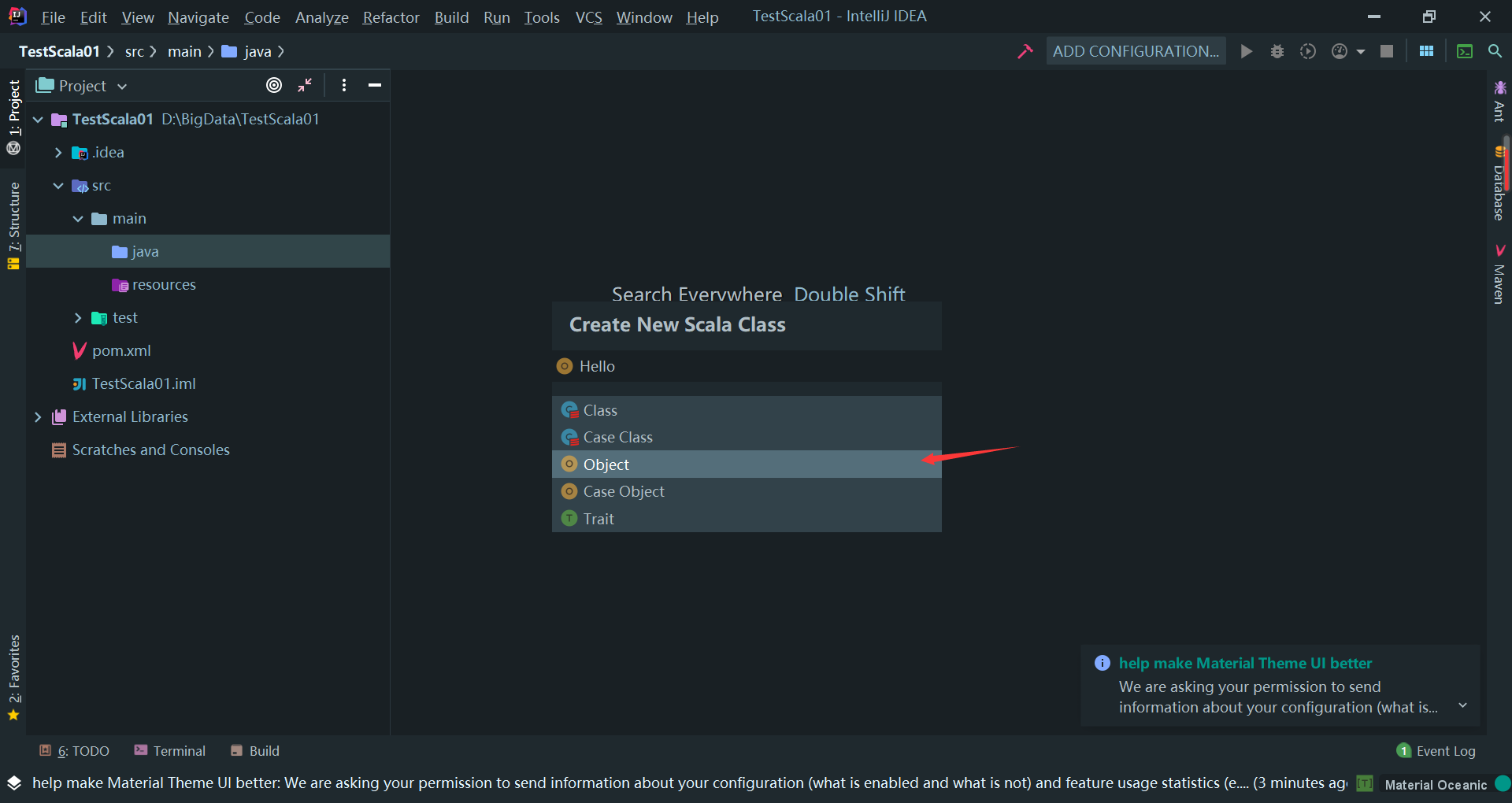在IDEA中编写Scala代码_idea中怎么写scala代码-CSDN博客