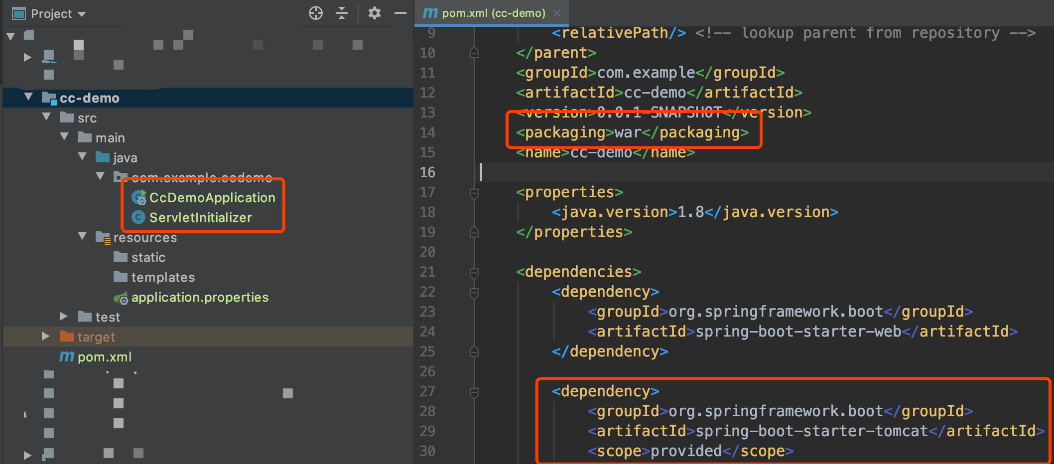 SpringBoot如何以war包形式运行_springboot war包运行-CSDN博客