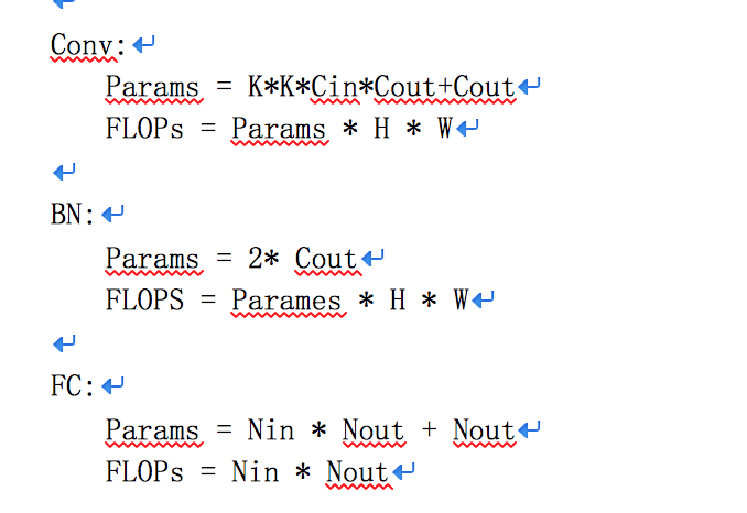 CNN计算网络各层参数量与FLOPs_2dcnn计算网络参数量-CSDN博客