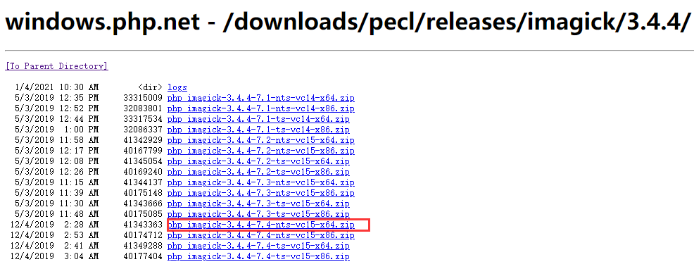 Windows10+PHP7.4.3环境下安装imagick扩展和imagemagick_php7.4.3 imagick-CSDN博客
