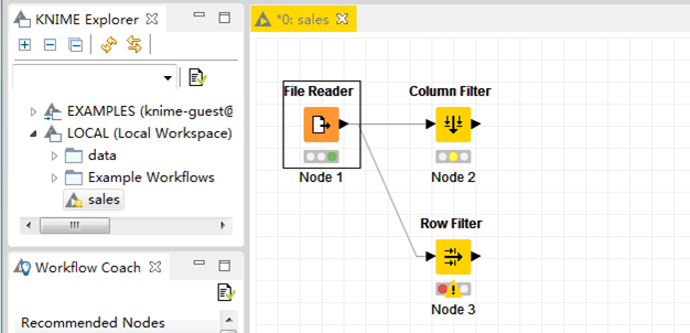 KNIME工作流的建立实验_在knime里面怎么新建一个工作流编辑-CSDN博客