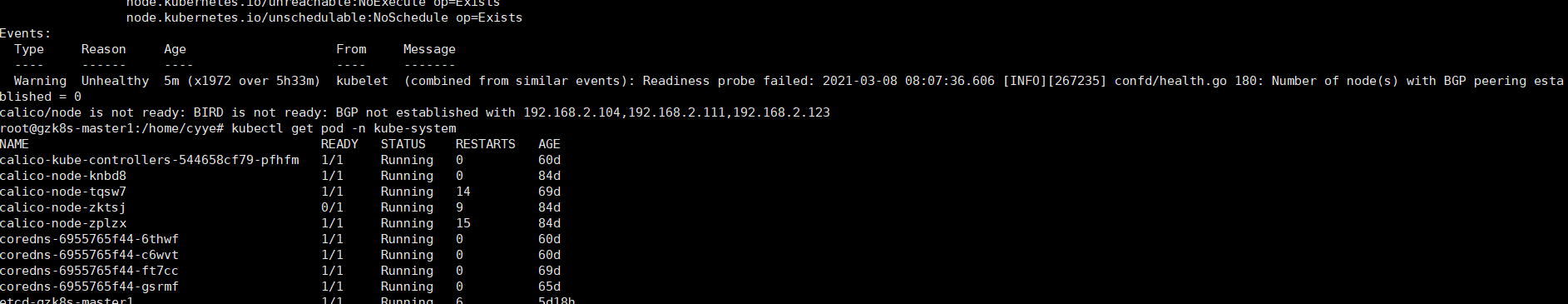 解决calico/node is not ready: BIRD is not ready: BGP not established withxxx_calico-node ready-CSDN博客