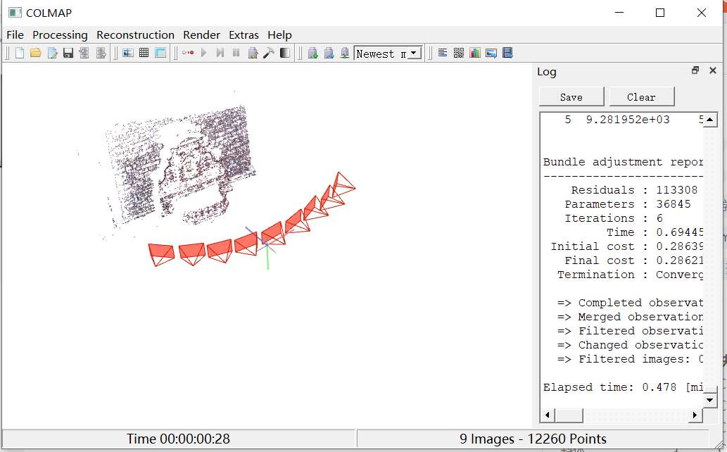 使用colmap进行三维重建(100%成功)_colmap稀疏重建之后如何保存-CSDN博客