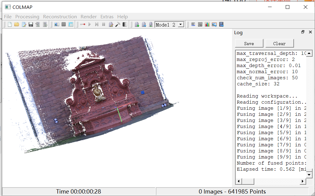 使用colmap进行三维重建(100%成功)_colmap稀疏重建之后如何保存-CSDN博客
