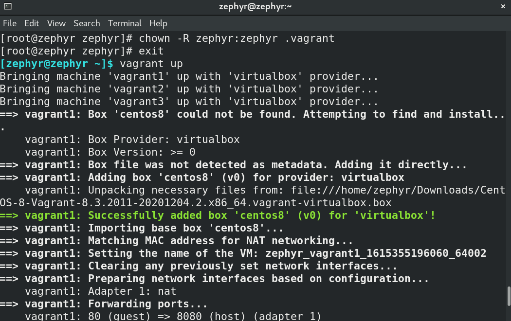 vagrant up报错：Traceback (most recent call last): 16: from /opt/vagrant/embedded/gems/2.2.14/gems ...