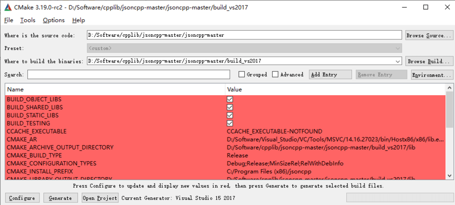 在vs2017和clion中使用C++的JSON库jsoncpp_clion中使用jsoncpp-CSDN博客