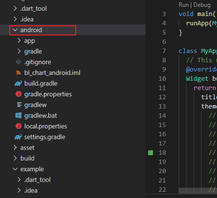 Flutter打开新的项目文件，缺少Android应用，启动不起来（踩坑）_consider running "flutter create ." to create one.-CSDN博客