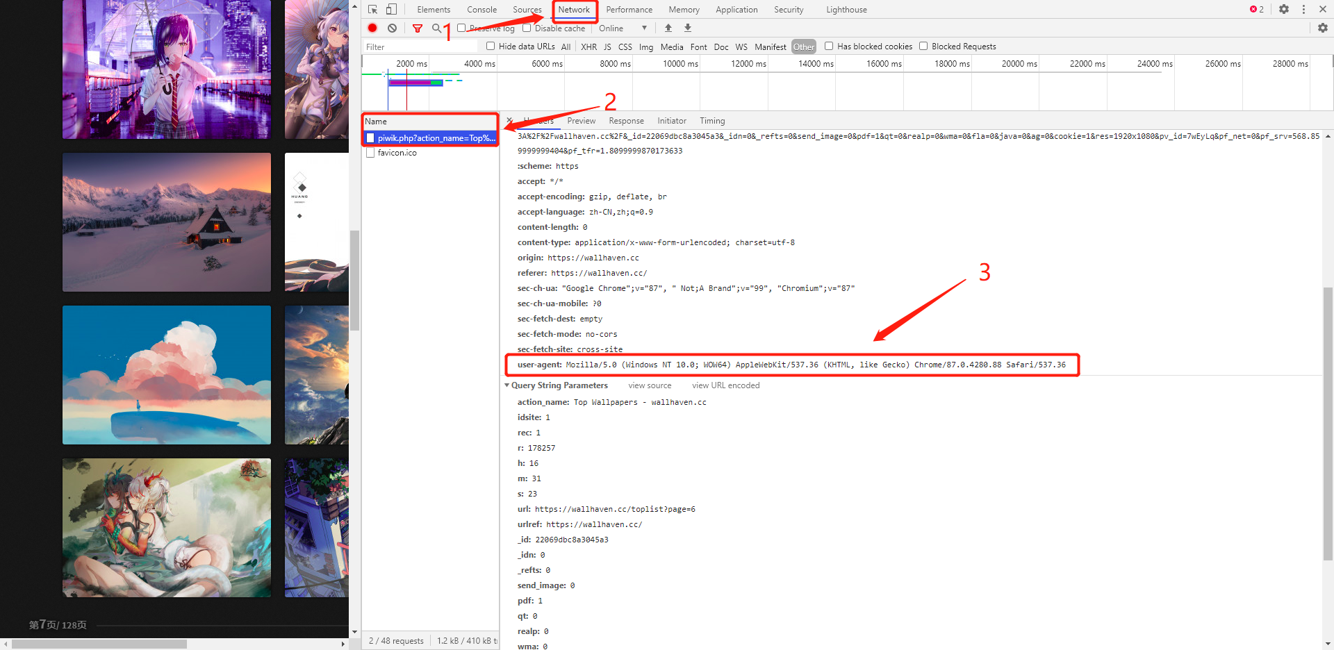wallhaven的热度壁纸爬取（入门级爬虫）——python_wallhaven cn-CSDN博客