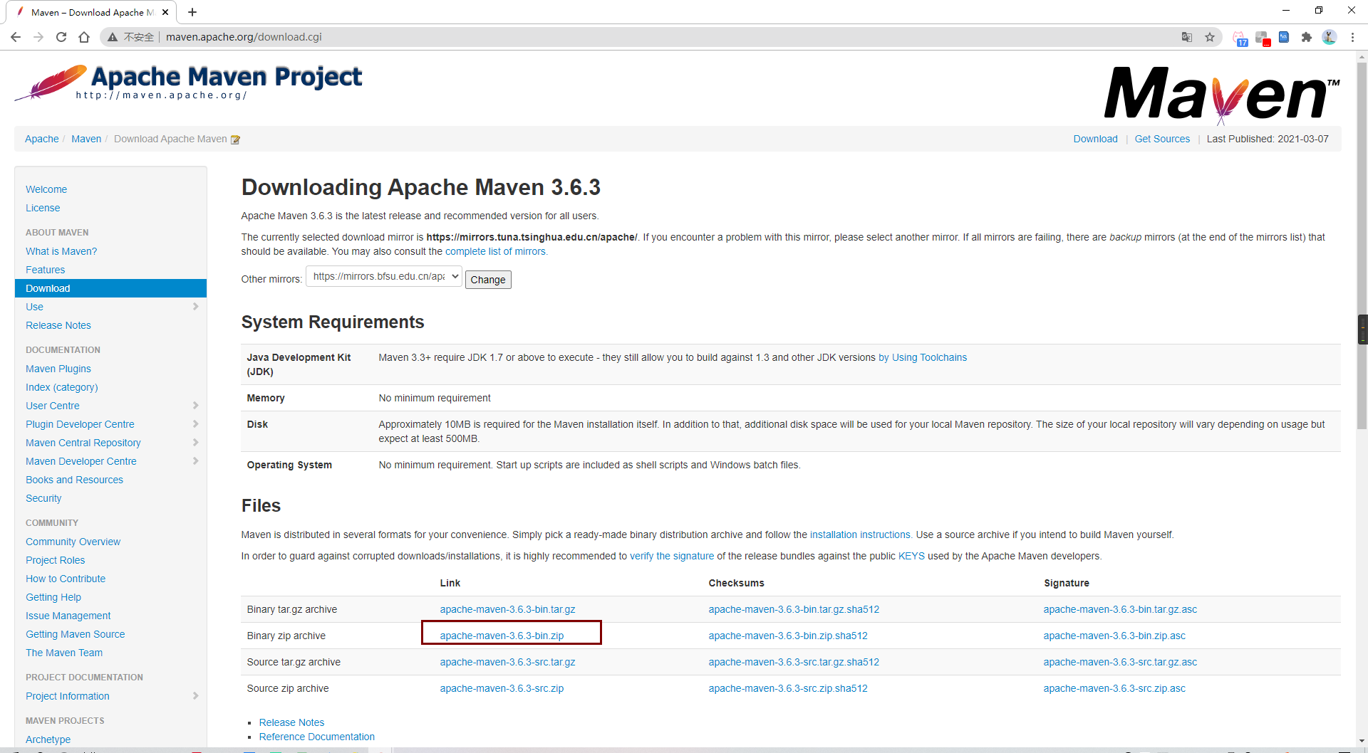 Maven搭建，配置mirror阿里云镜像，配置本地仓库_maven mirror aliyun-CSDN博客