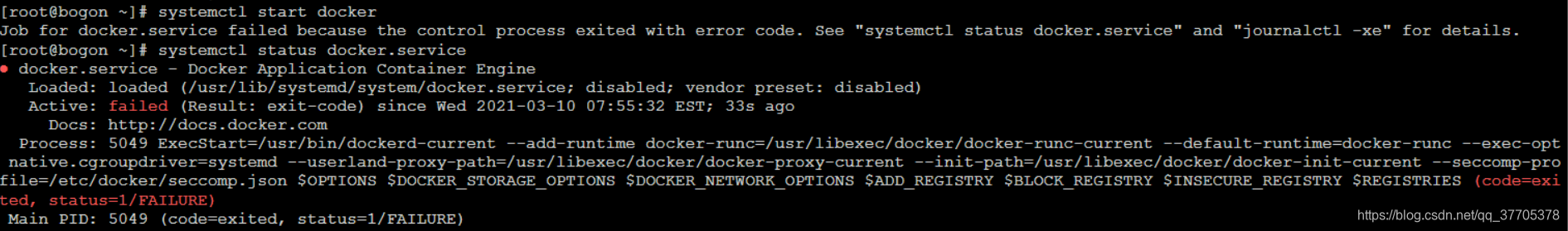 Docker启动失败解决方法 Docker Version只有client Csdn博客