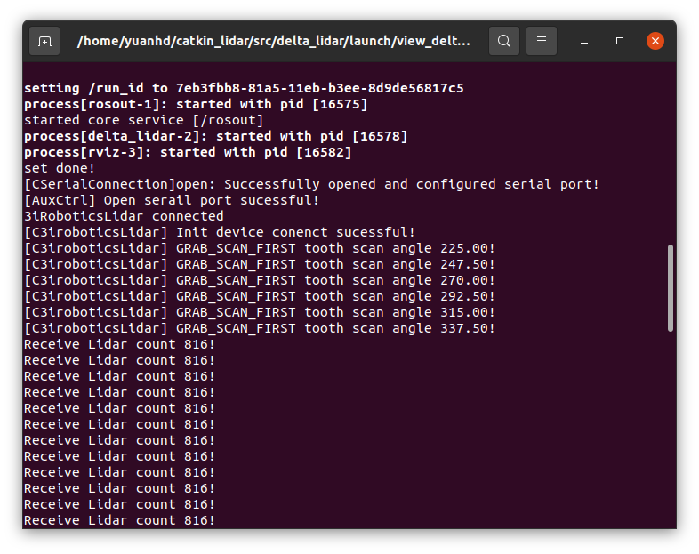 [ROS学习笔记1]在RViz中查看激光雷达数据_rivz显示激光雷达数值-CSDN博客