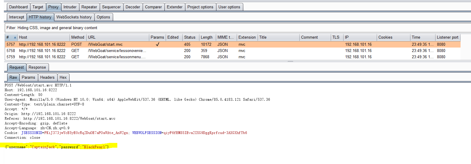 WebGoat (A3) Sensitive Data Exposure -- Insecure Login (不安全登录)_webgoat a3-CSDN博客