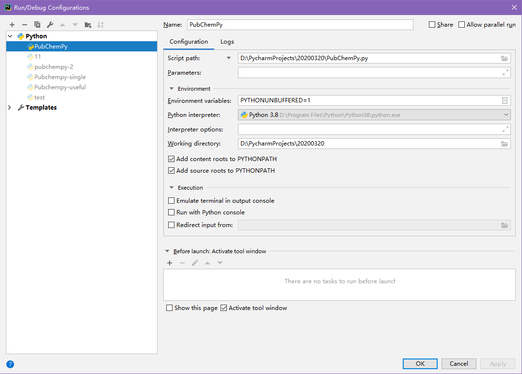 关于pycharm软件edit configurations及解释器(project interpreter)配置的问题_pycharm edit configurations-CSDN博客