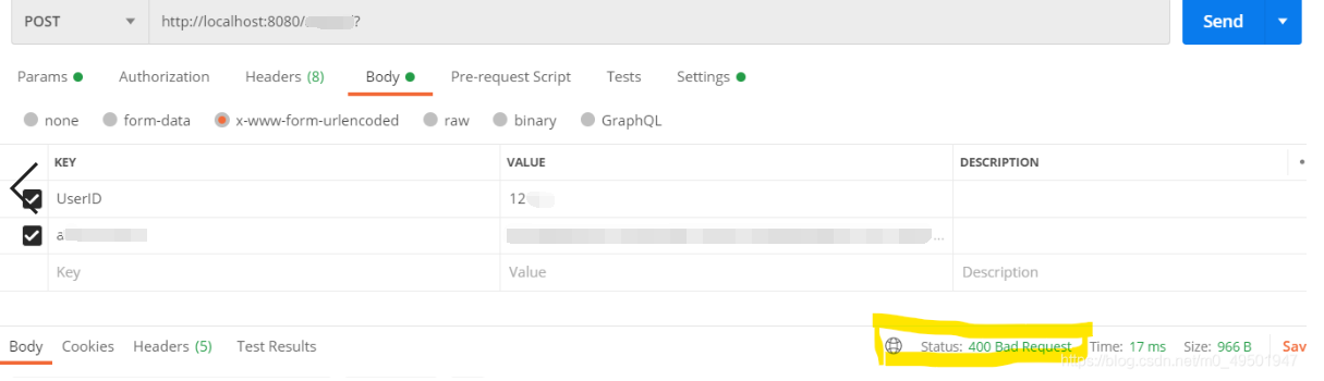 使用postman的body发送post请求，Controller层接收不到数据_为什么postman加了body后端接收不到请求体-CSDN博客