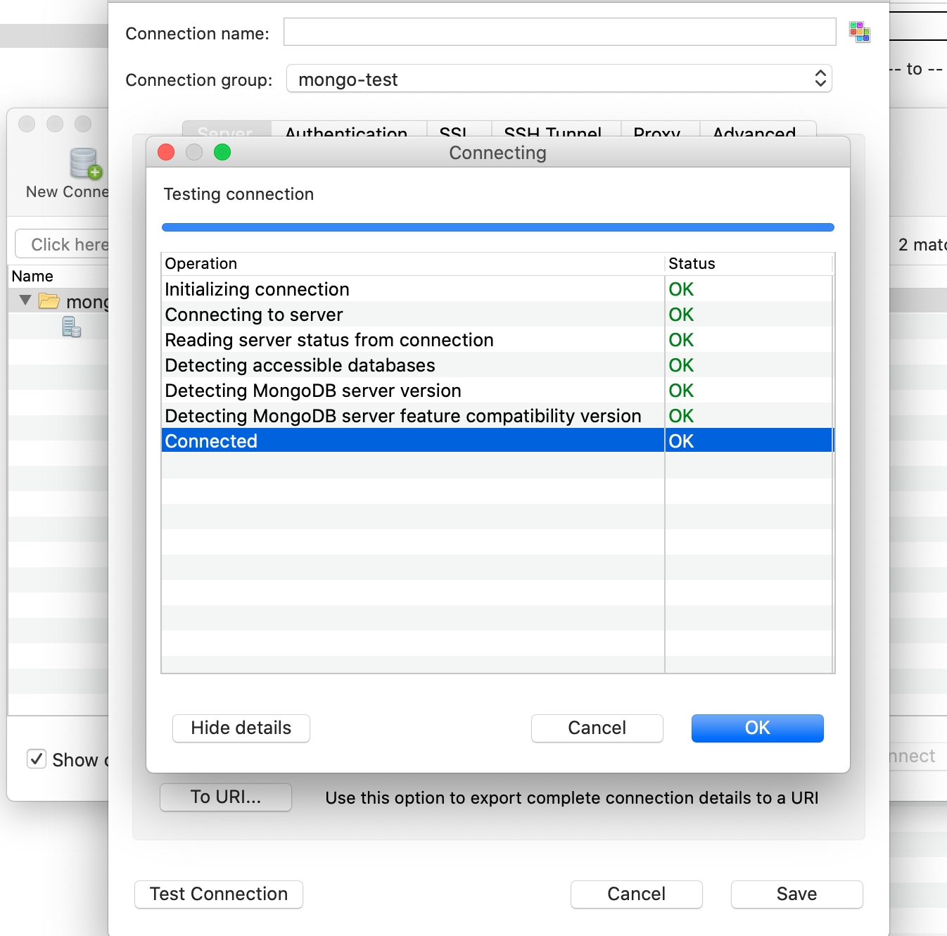 Mac上docker安装mongodb，并使用studio3T可视化工具_docker 启动的mongo 怎么连接studio 3t客户端工具-CSDN博客