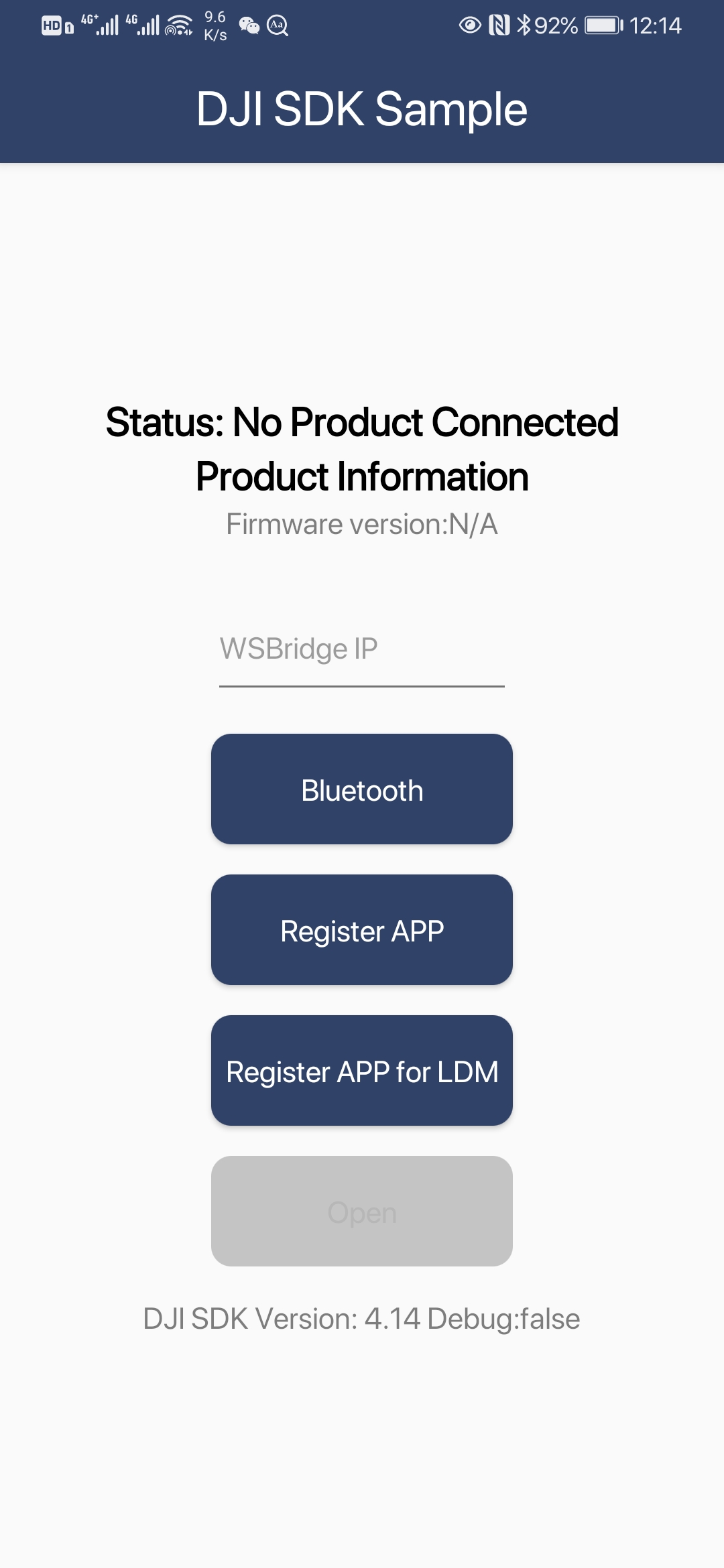 大疆 DJI mobile SDK系列详细教程——运行实例代码（跑通大疆官方提供Mobile SDK里的sample code）_大疆无人机sdk github-CSDN博客