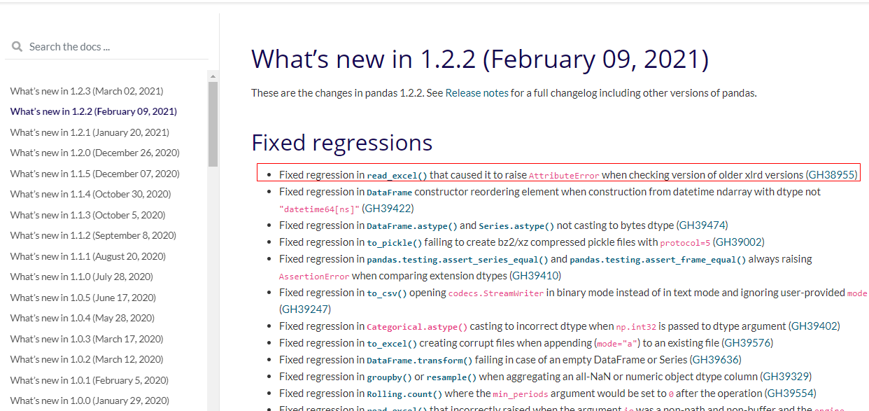 Pandas Readexcel 在升级xlrd 201之后不支持xlsx的应对方法xlrd2 的更新 Csdn博客 